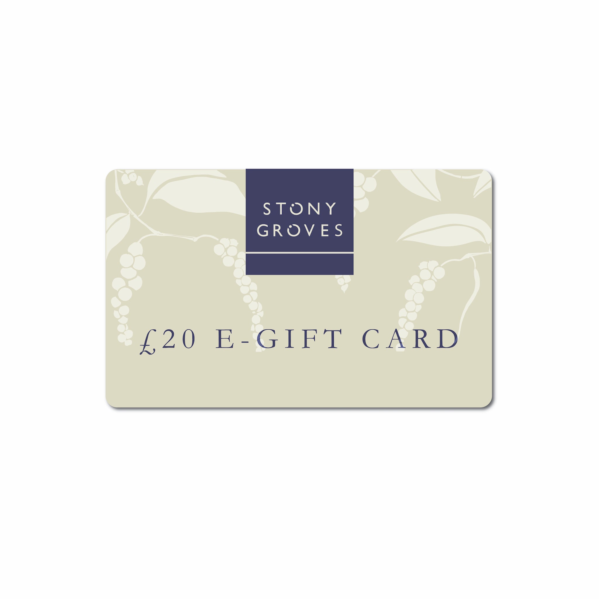 £20 E-Gift Card – Stony Groves